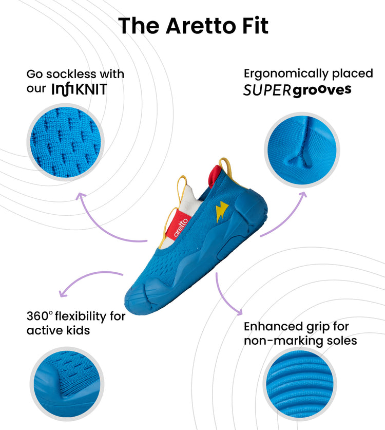 Expandable Kid's Comfortable Shoes For 1 to 10 years old By Aretto – wearetto